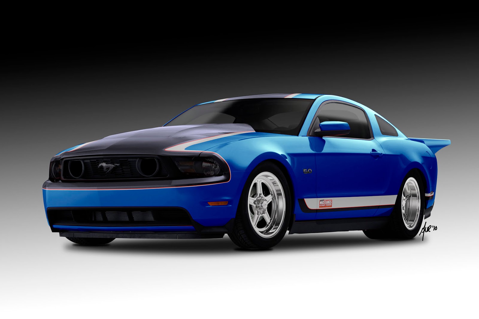 FORD APRESENTA MUSTANGS PERSONALIZADOS E O NOVO BOSS 302 EM LAS VEGAS