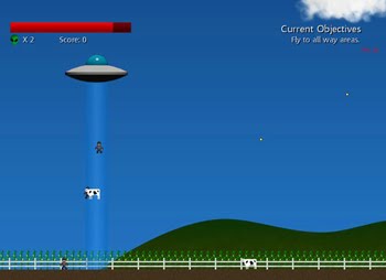 alien abduction video game