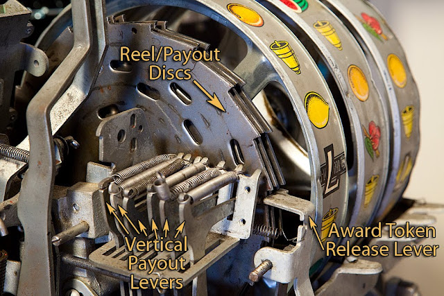 Restoring a Vintage Slot Machine: The Reel Assembly - In Situ