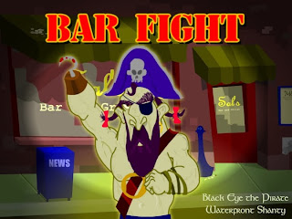 4 Eyed Animation Game Art: Bar Fight Game Art