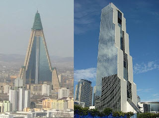 Perspective Earth: Pyongyang vs Seoul