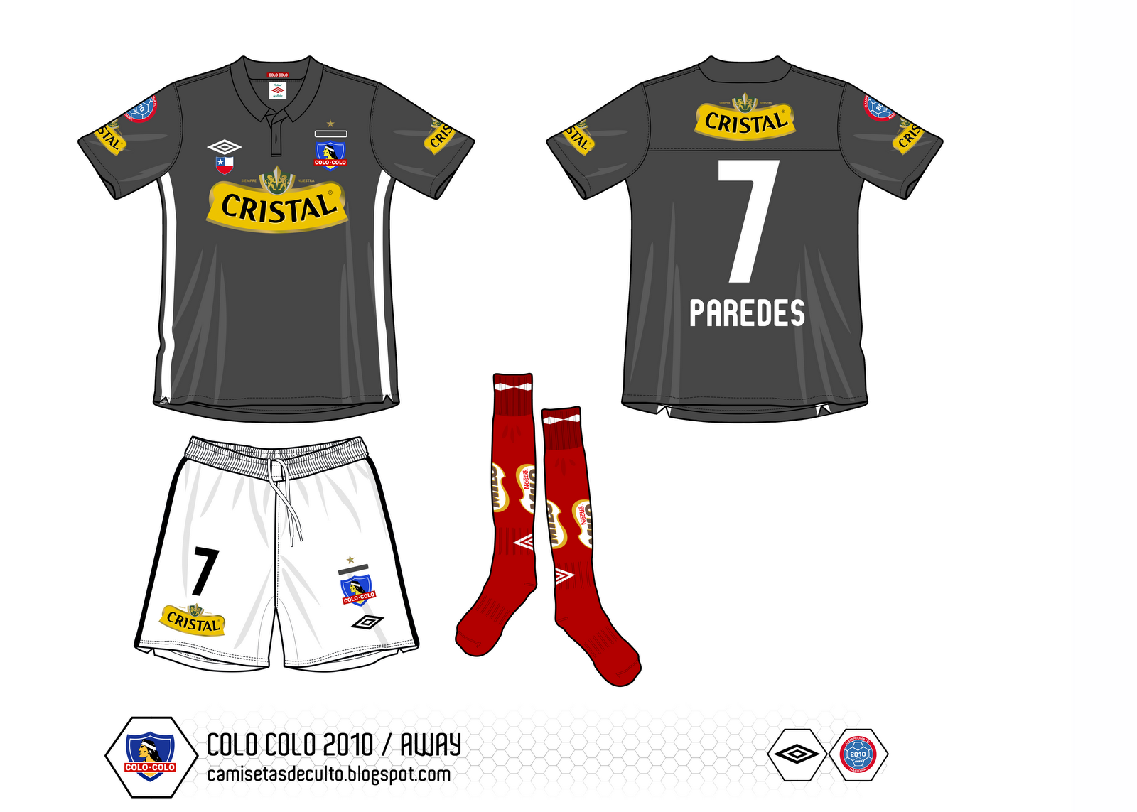 Camisetas de Culto: Colo Colo 2010