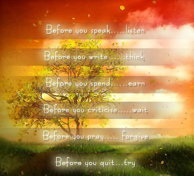 Morals.....And Wonderful Thoughts.: Here are some nice Thoughts