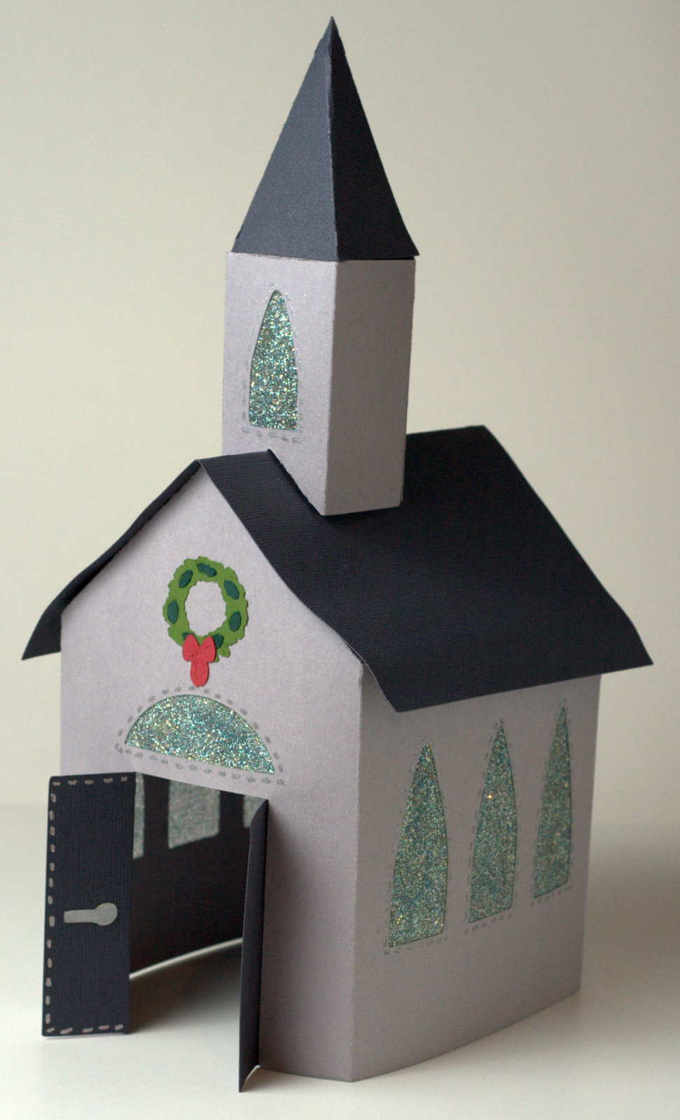 Cricut My Way: 3-D Building # 2 Winter Woodland Village