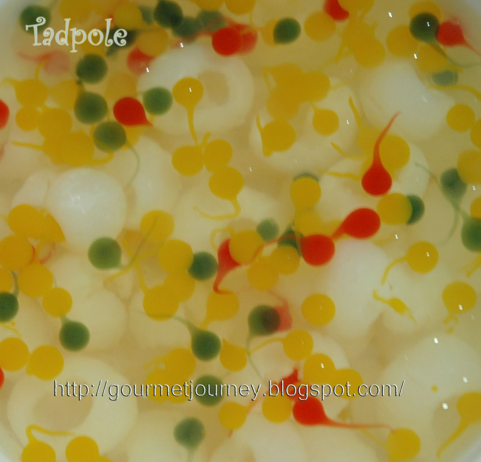 Gourmet Journey: Tadpole longan Drink Gourmet Journey: Tadpole longan Drink