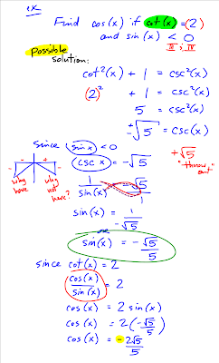 Grade 12 Pre-Calculus Math 0910: Trigonometric Identities