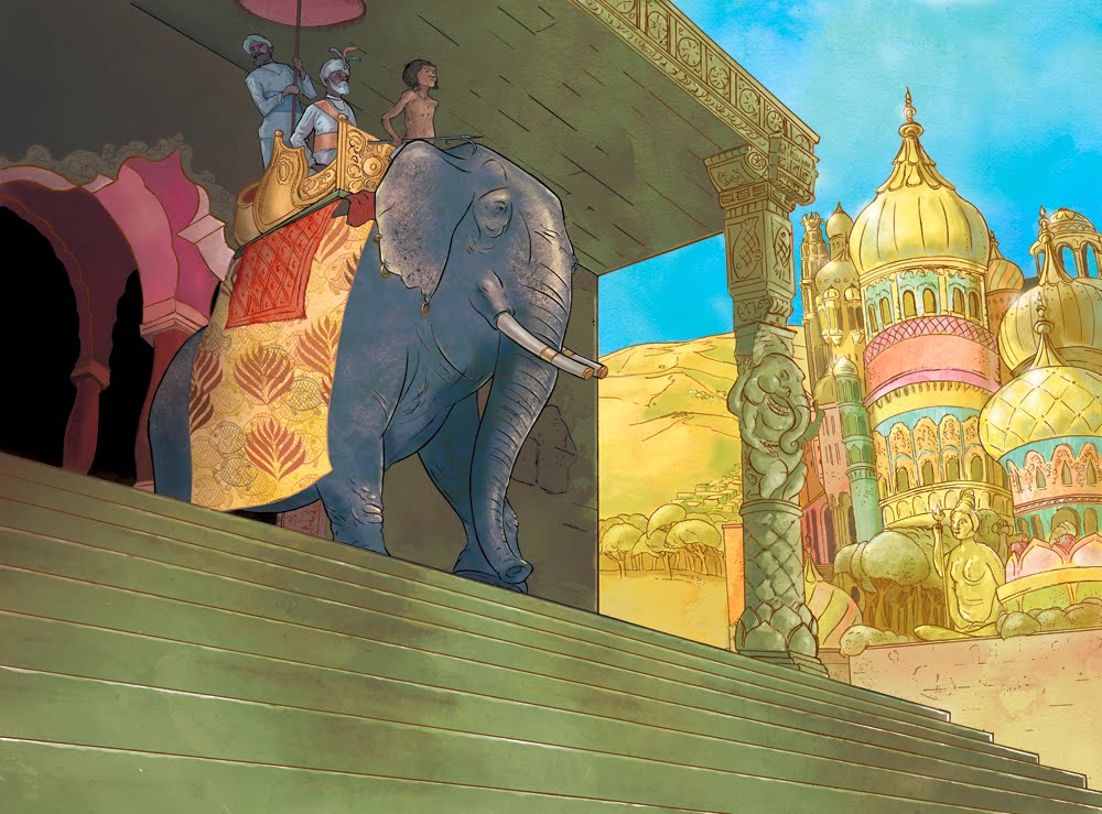 Jed Alexander: Toomai of the Elephants 2nd Illustration