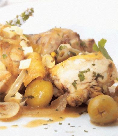 Pollo con aceitunas | Cocina