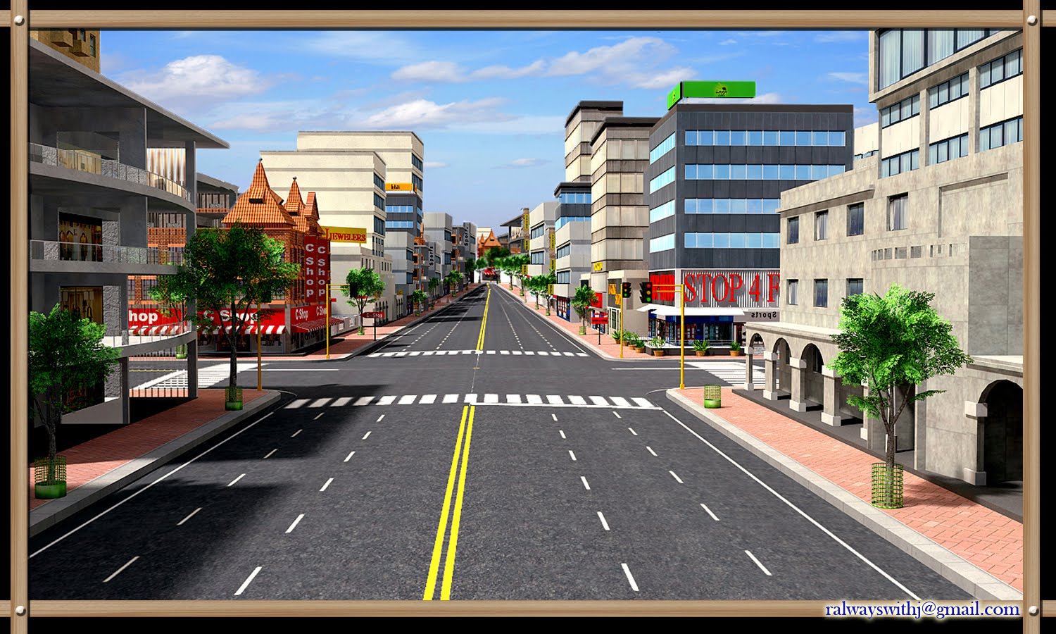 Raghu 3d designer: City Road