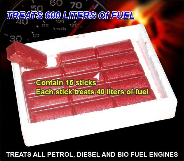 GT Racing WORLD: FUEL STICK 15 Sticks Fuel Saver Sticks Save Up to 37% ...