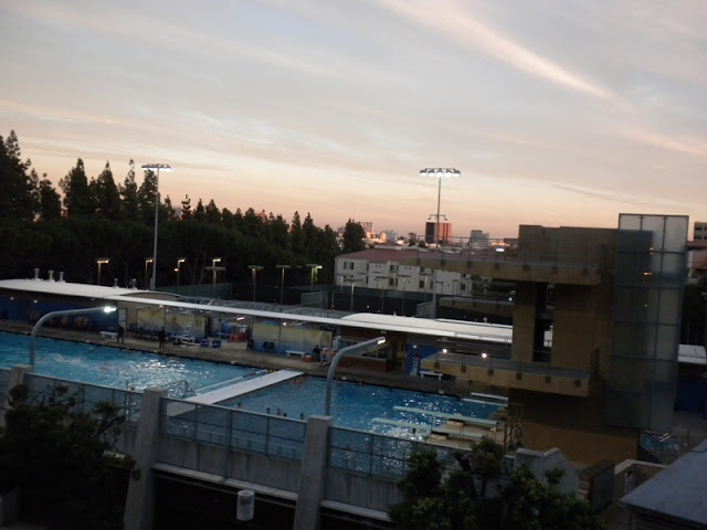 biostatprof: UCLA Early Evening Shots: Sunset Rec and Sky