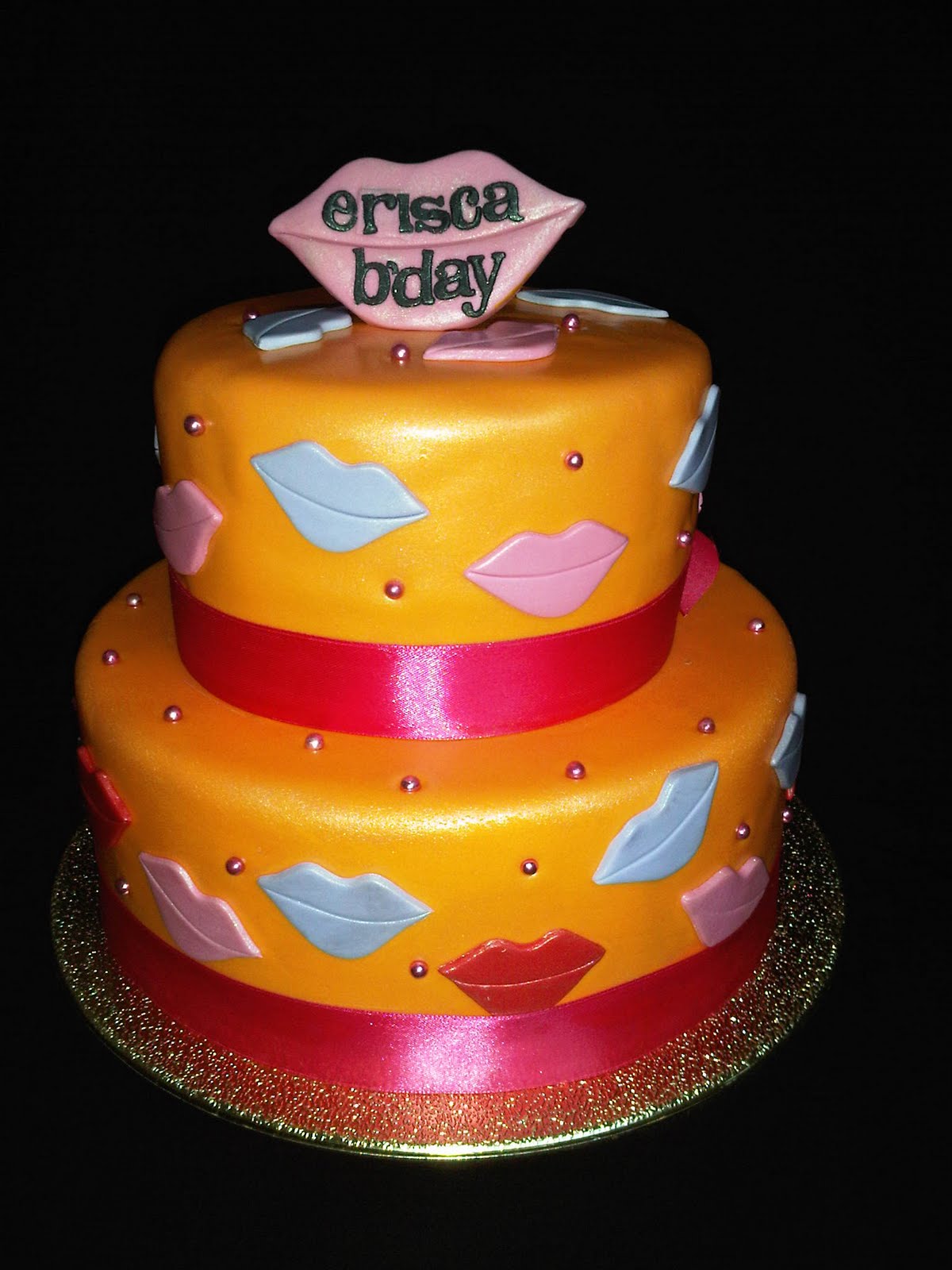 C@C Cake: Lips cake