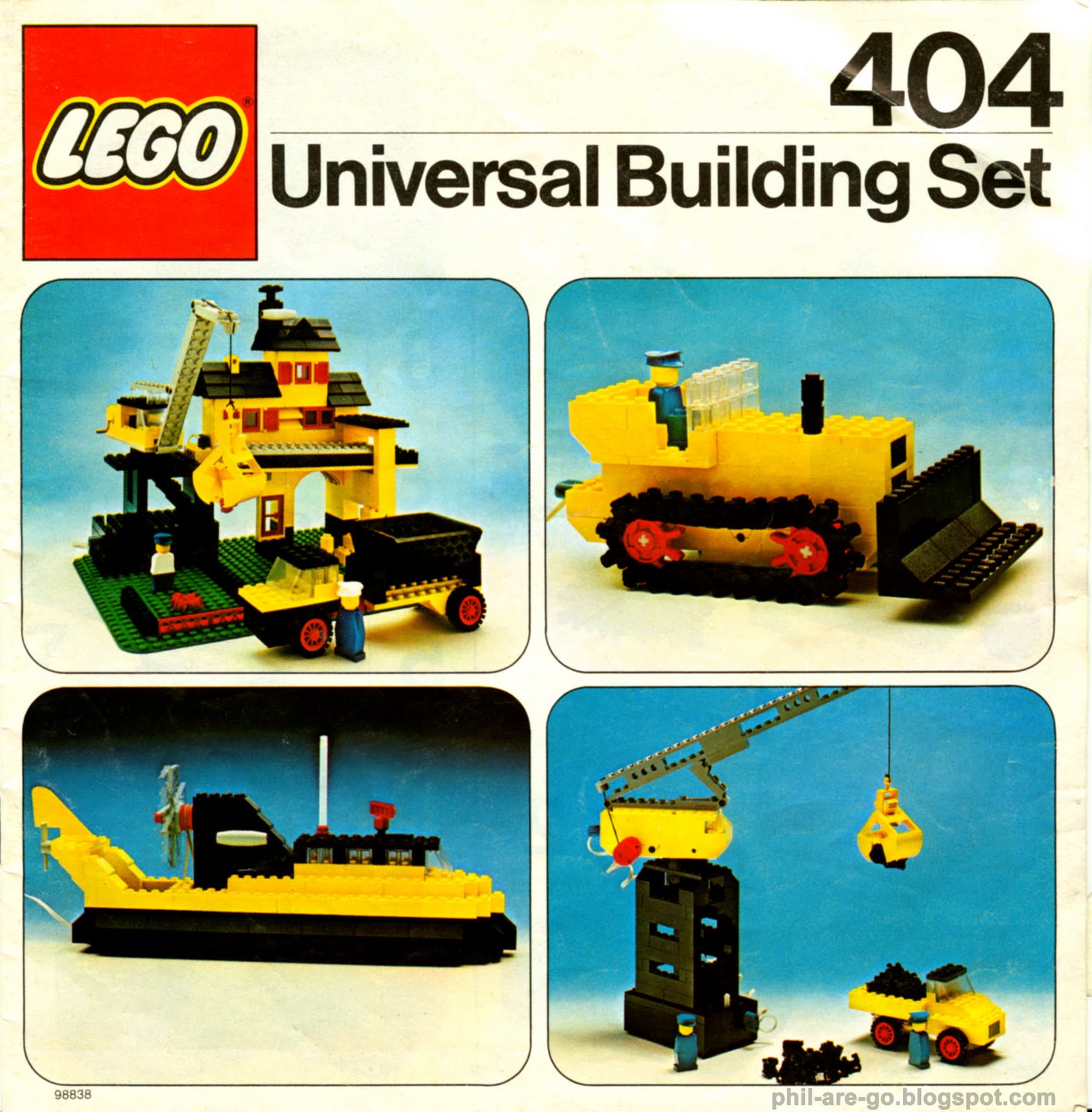 Phil Are Go!: Lego Week Pt 2 - 404 Universal Building Set