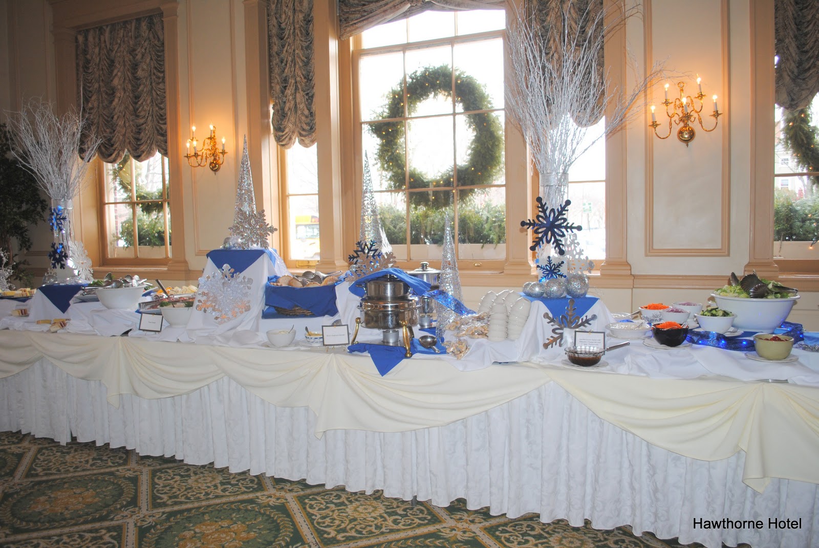 Hotel Star 5: Winter Wonderland Buffet Set-Up
