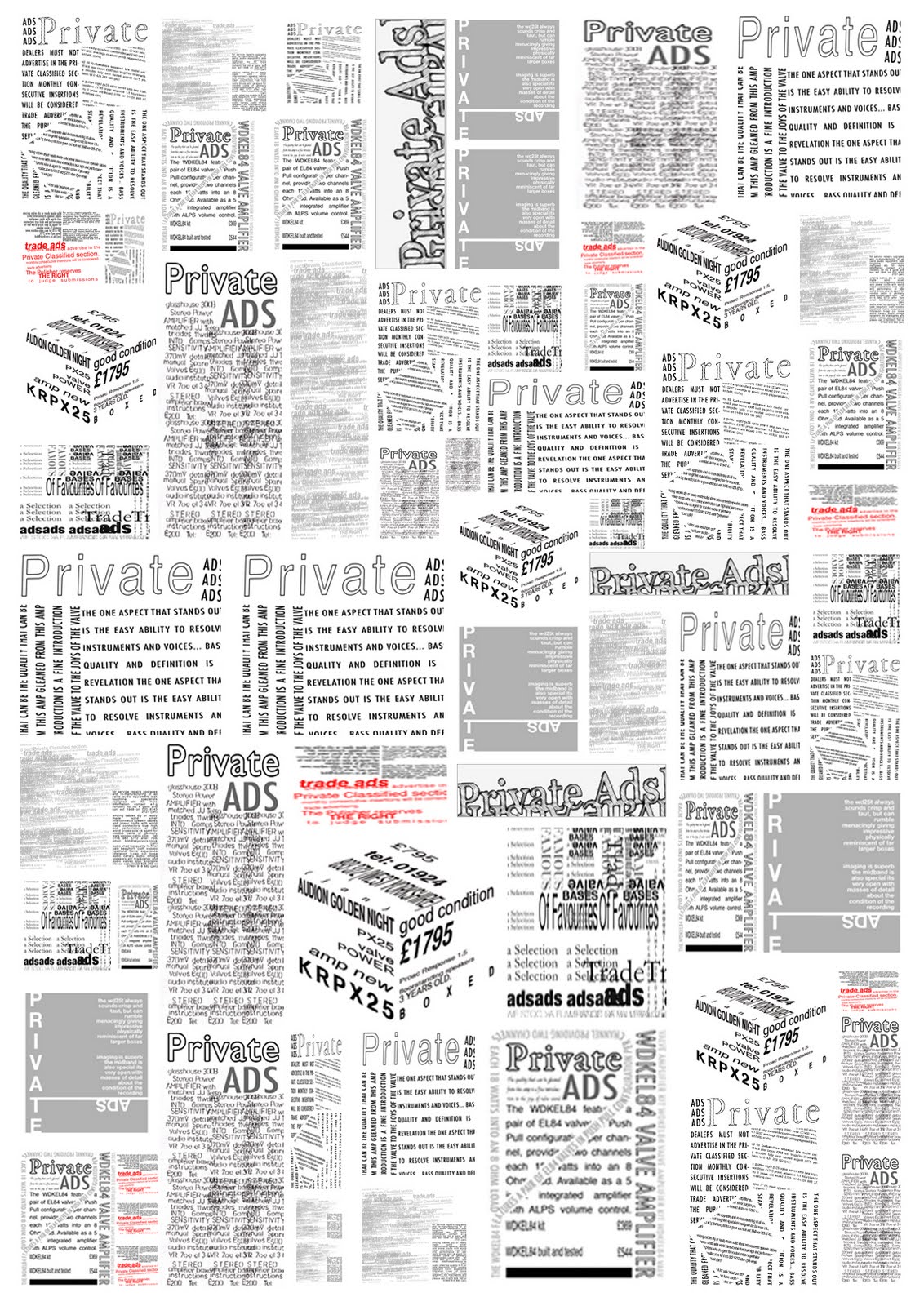 Illustration Design Moving Image: Small Ads Project