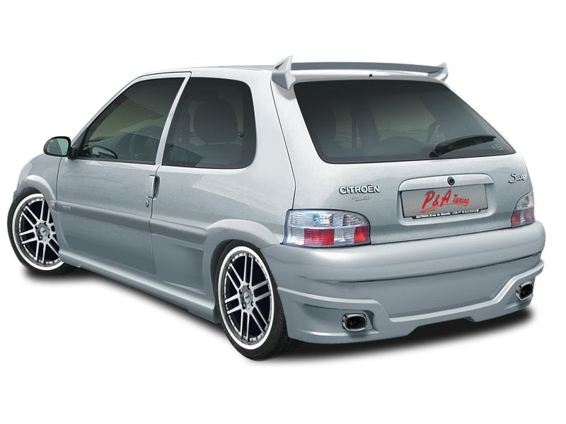 motos y coches: citroen saxo tuning