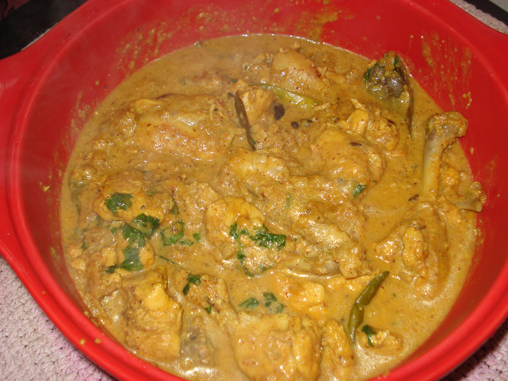 Badami Chicken ~ Super Food Notes