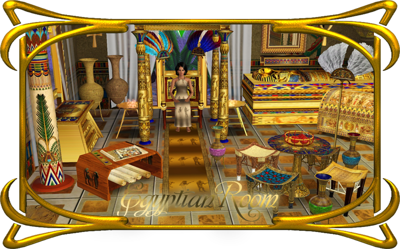 Helen Sims Ts3 Набор Egyptian Room