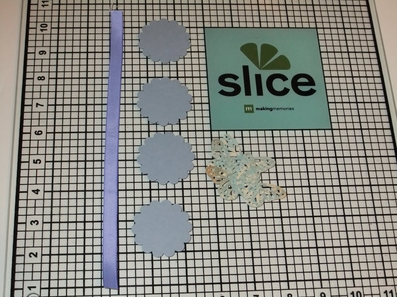 A Day in the Life of a Craft Fairy...: Tutorial for Die Cut Ribbon Bookmark