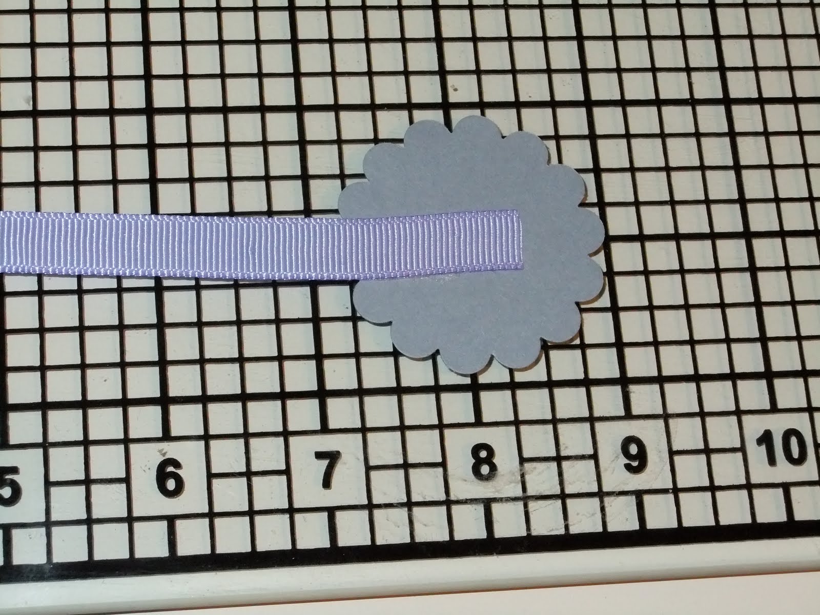 A Day in the Life of a Craft Fairy...: Tutorial for Die Cut Ribbon Bookmark