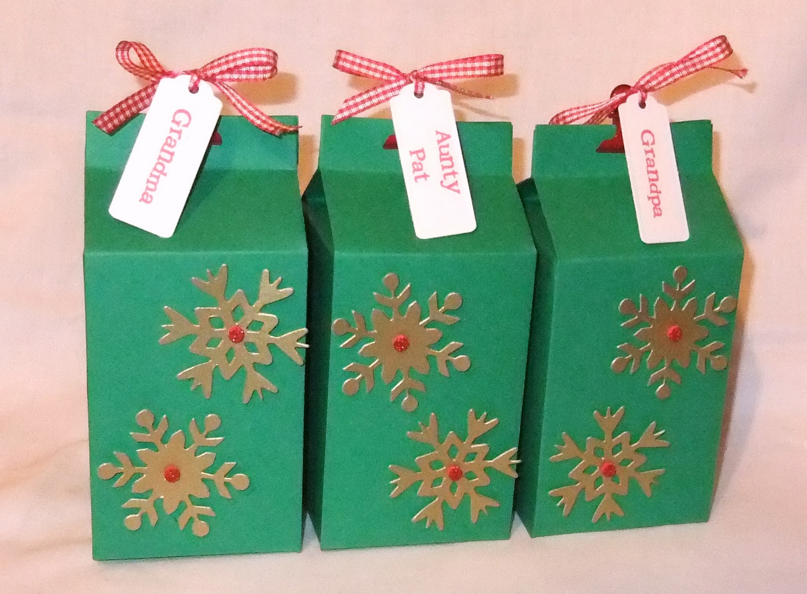 A Day in the Life of a Craft Fairy...: Christmas Table Setting Gift ...
