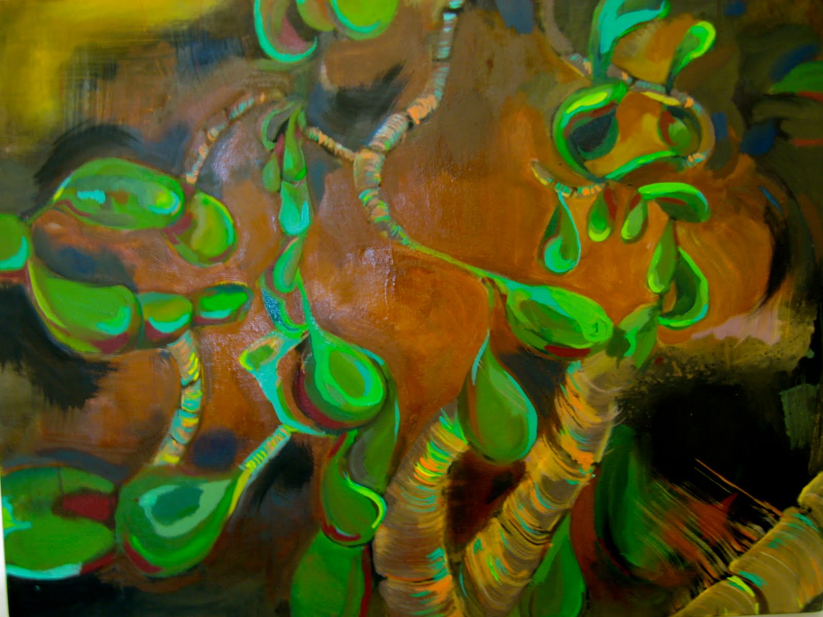 Contemporary Painters: Progress/ random ideas