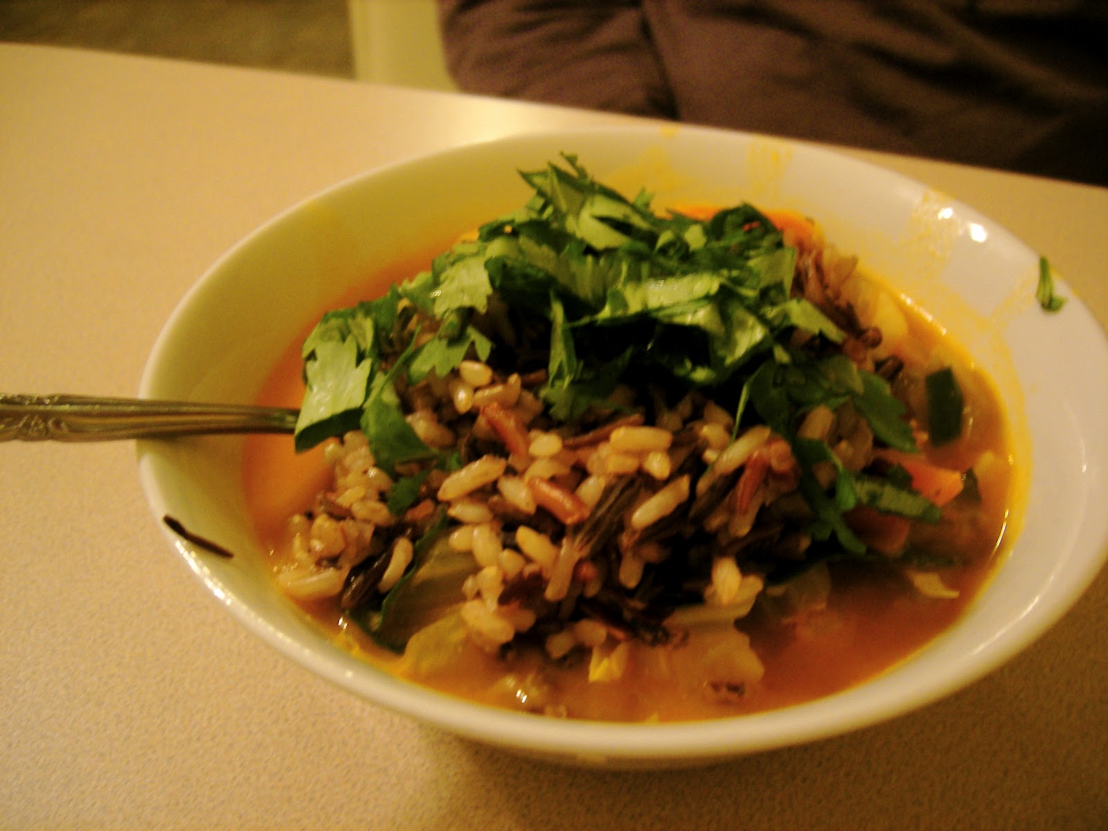 Noelle likes Good Food: Curry Soup, Oreos, and Custard