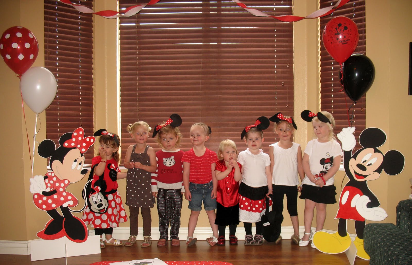 Buell Family: Aubrey's Minnie Mouse Birthday Party