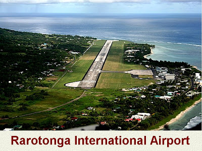 Winter Holidays: Rarotonga International Airport.