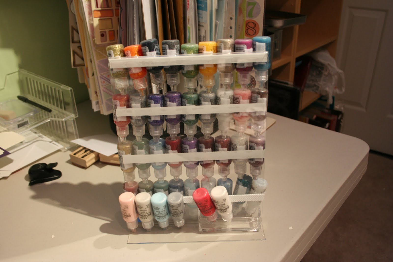 Stamp 4 Life: Glitter Glue/Alcohol Ink Storage