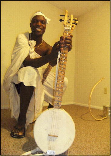 African Banjo-A 4 string instrument from Africa
