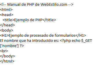 PHP: PHP-ENVIO Y RECEPCION DE DATOS