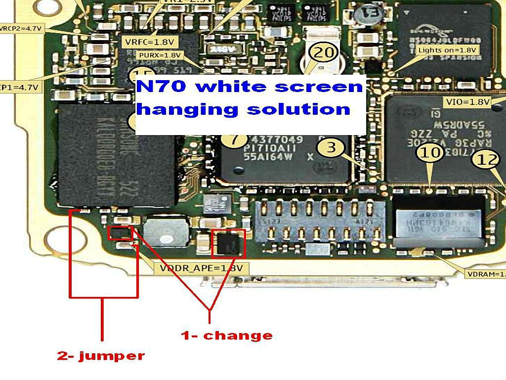 MOBILE TROUBLESHOOTING: NOKIA N70 WHITE SCREEN HANGING SOLUTION