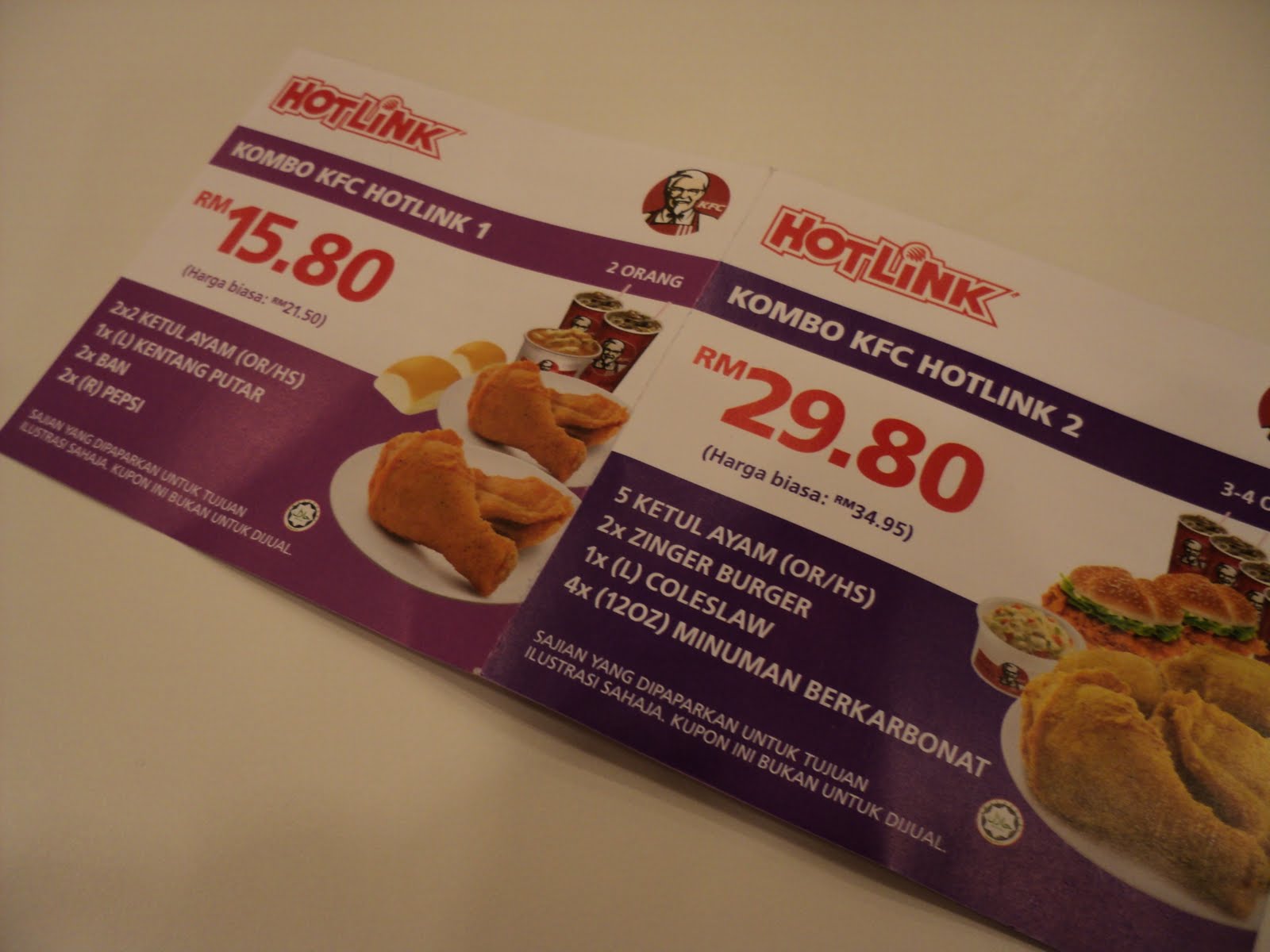 new day, new hopes...: early birthday celebration with KFC