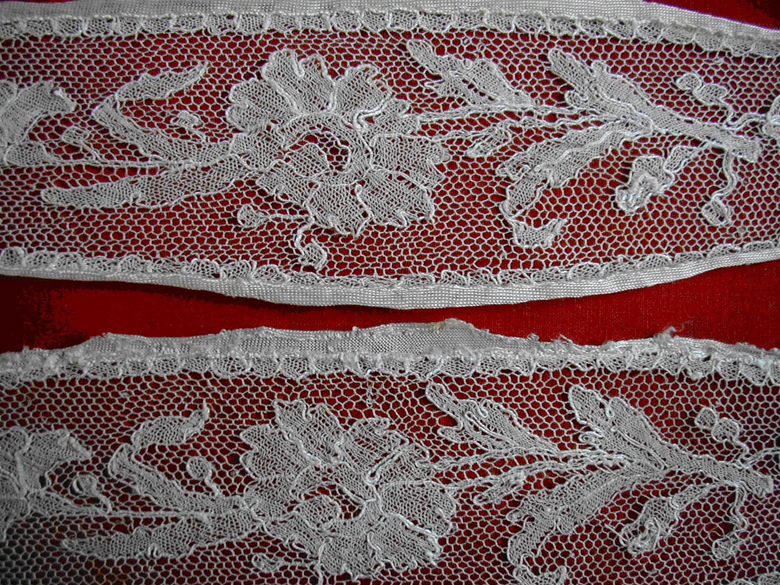 Mi pequeño taller... in English: Lace stocking fronts