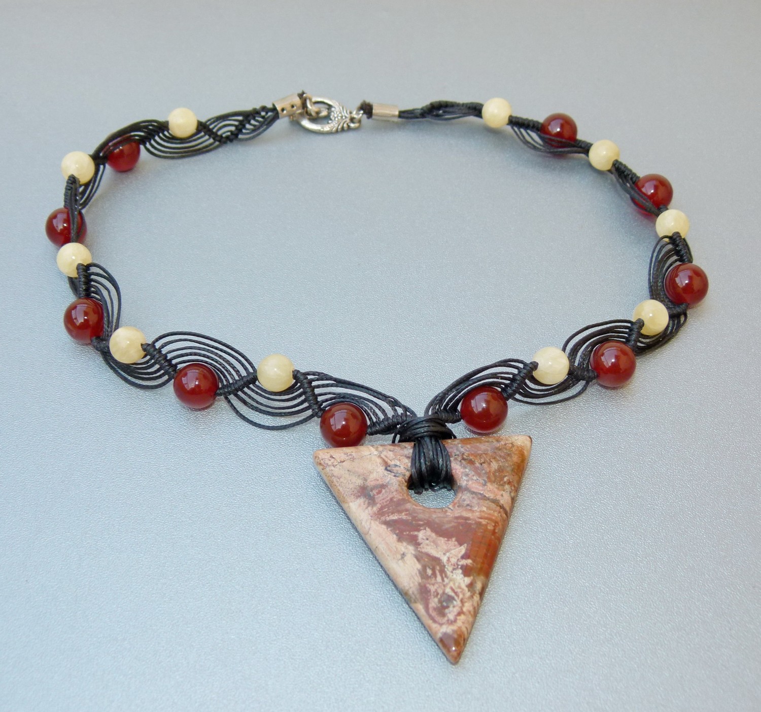 Maria Beads - HANDMADE FASHIONABLE JEWELRY: Inner Strength. Triangle ...