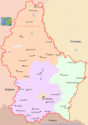 Luxembourg: Geography