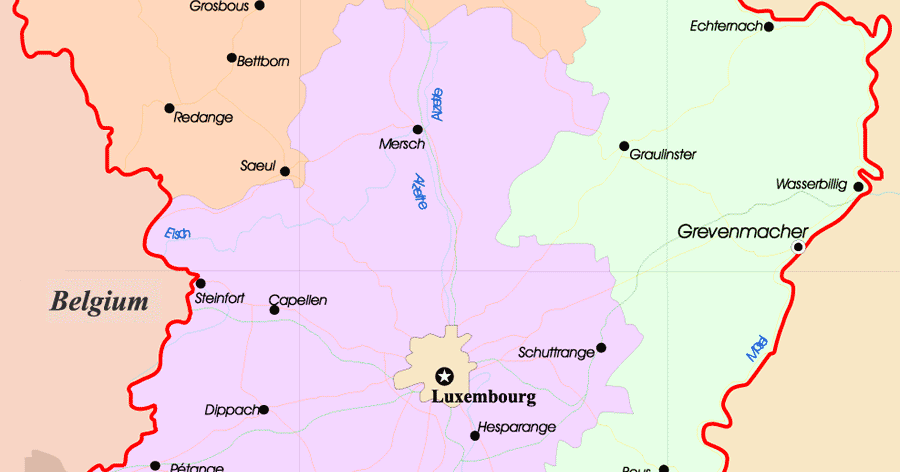 Luxembourg: Geography