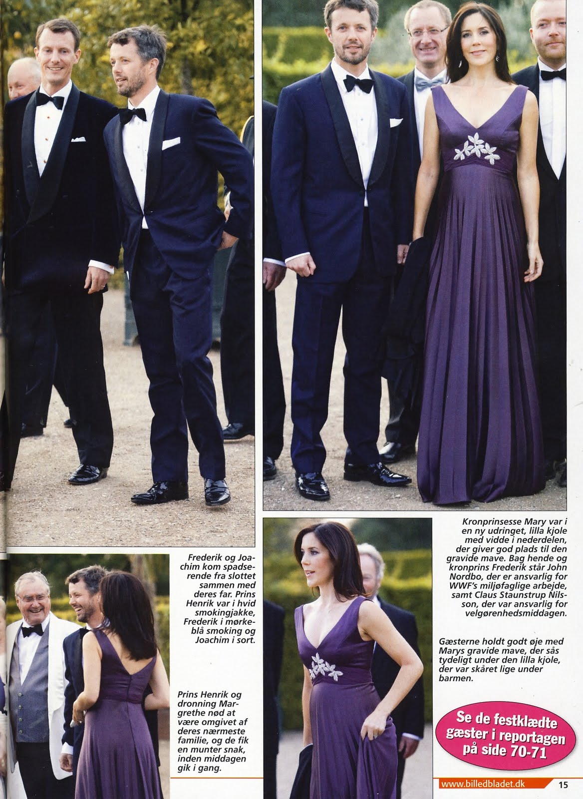 Danish Royal Media Watch: Billed Bladet #37: J&M in Brasil, WWF dinner