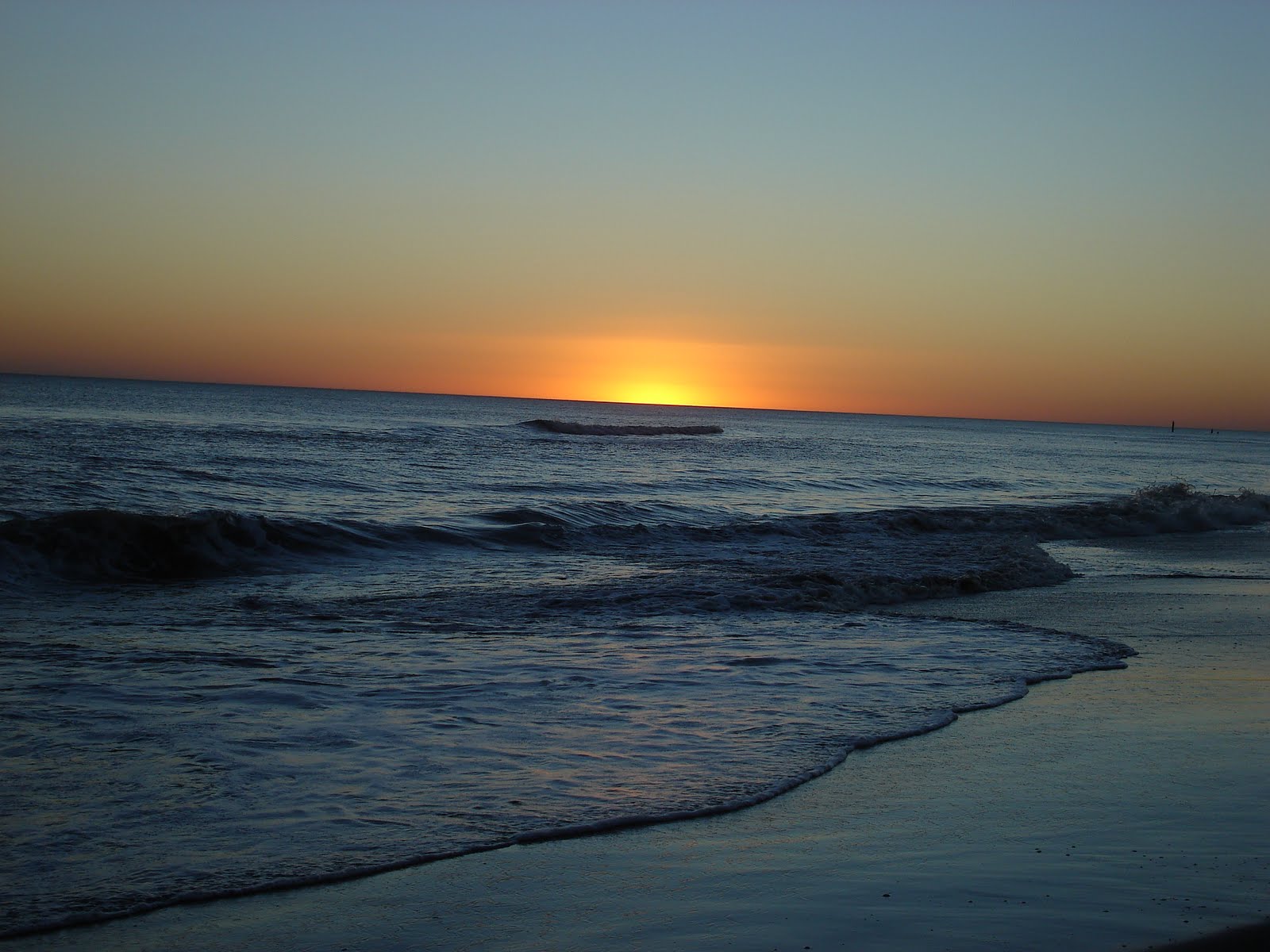 Mi Sitio Rural: Atardecer en el mar