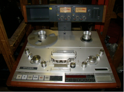 Meta Tape: STUDER A820 1/2 TAPE 2 TRACK TAPE MACHINE LOC:TX,USA $7,999.00