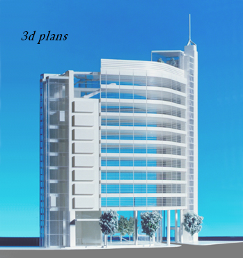 3d plans,New 3d plans for Home: office building designs