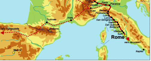 amaWalker: SANTIAGO TO ROME