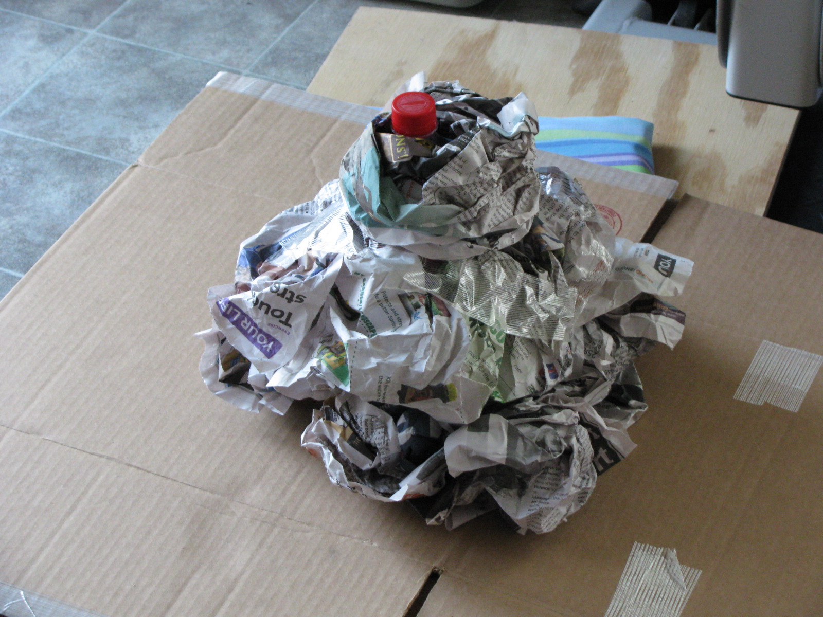 Cheryl's Bunch: Model Volcano-6th grade science project