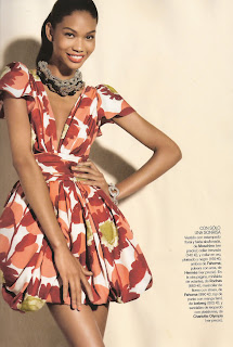 Chanel Iman (Spanish Vogue Feb 2010) - Models Inspiration