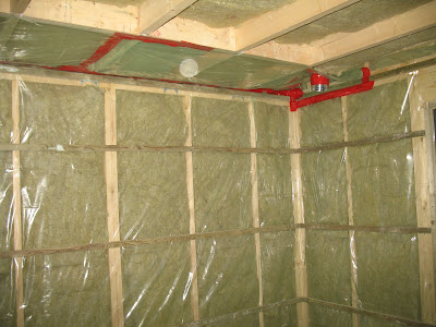 Delfryn - A Self Build Timber Frame House: Brickwork Completed! Vapour ...