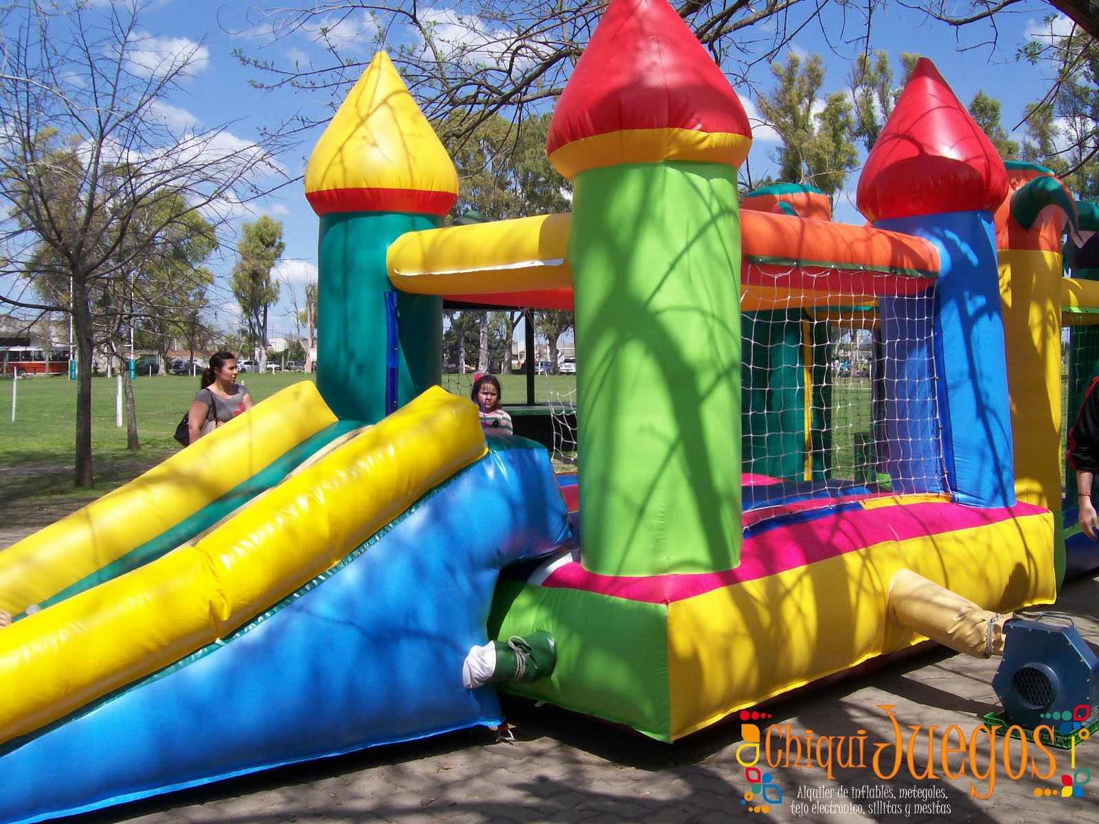 Juegos Infantiles: ☺Castitobogán + pelotero