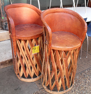 Uhuru Furniture & Collectibles: Mexican Bar Stools SOLD