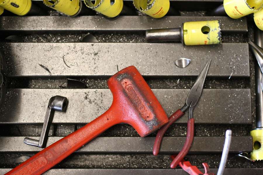 Independent Fabrication Blog: Surfaces :: Machine Beds