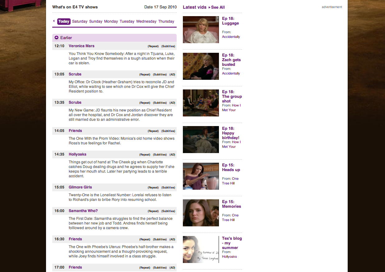 A2: Advanced Portfolio: E4